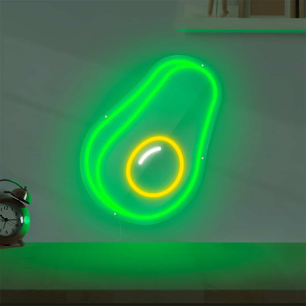 Néon LED mural - Avocado – Dessine-moi un néon