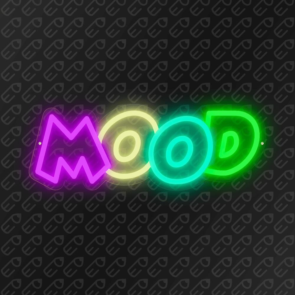 Néon LED mural - Mood – Dessine-moi un néon